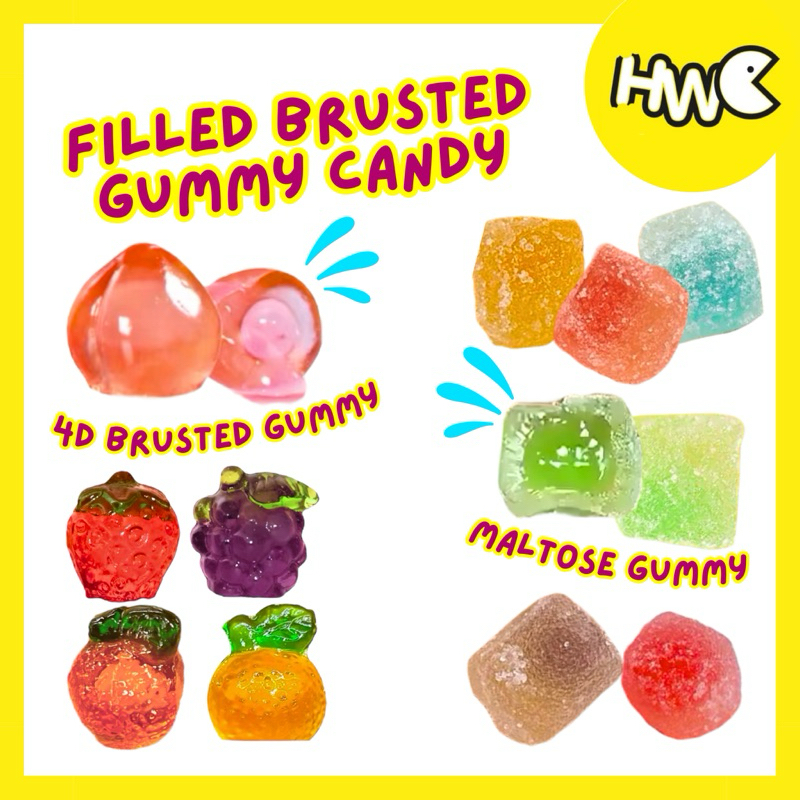 💥 Kualiti Gummi Experience The Brust Gummy! Quality Oily Jelly Gummy ...