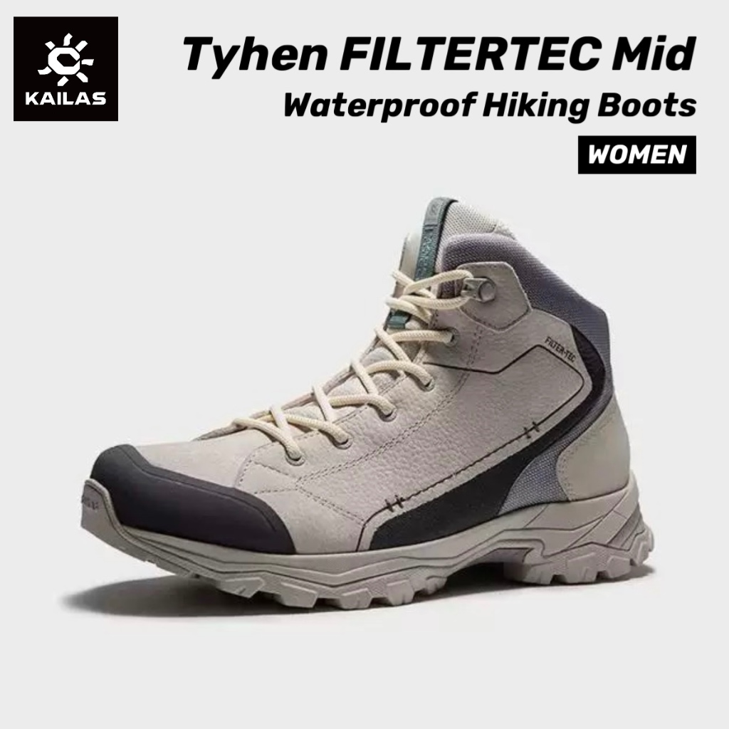Kailas Tyhen FLT Mid-cut Waterproof Trekking Shoes Boots Hiking [Women] | Shopee Malaysia