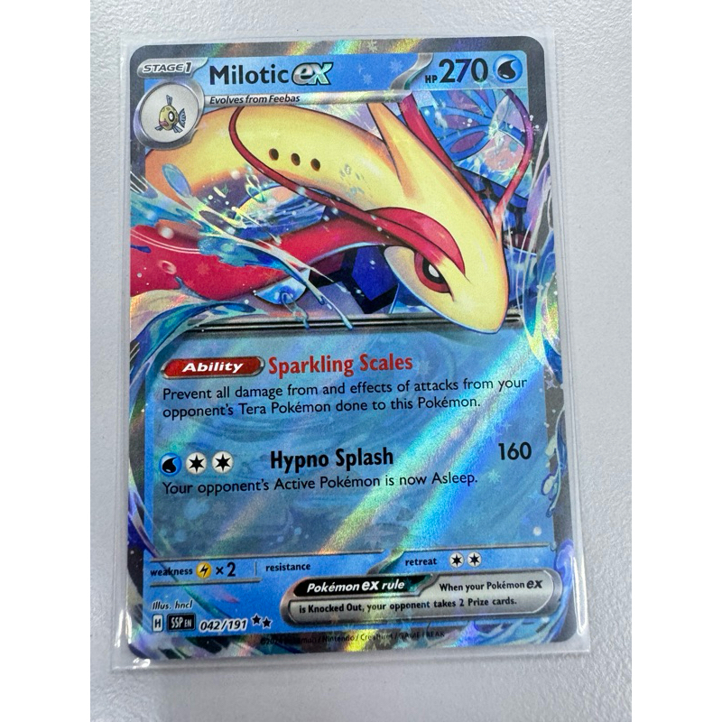 Water type - Pokemon Card - Milotic ex 042/191 | Shopee Malaysia