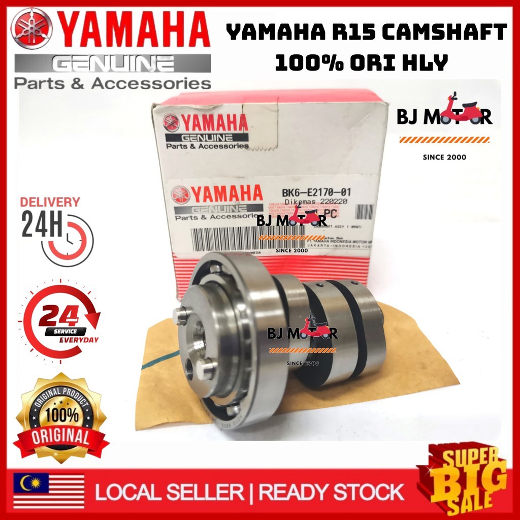 YAMAHA R15 / R15 V3 / MT15 CAMSHAFT ASSY 100% ORIGINAL | Shopee Malaysia