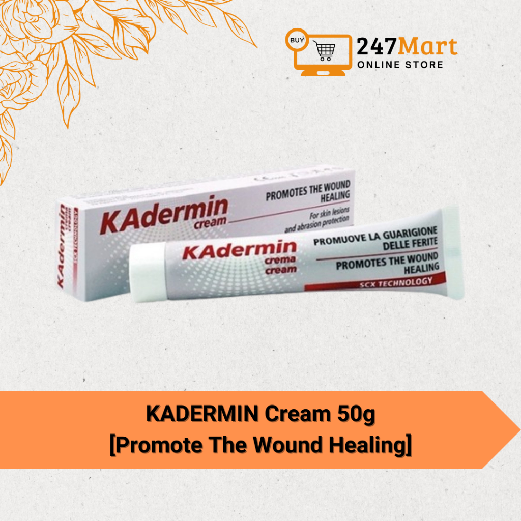 KADERMIN Cream 50g [Promote The Wound Healing] | Shopee Malaysia