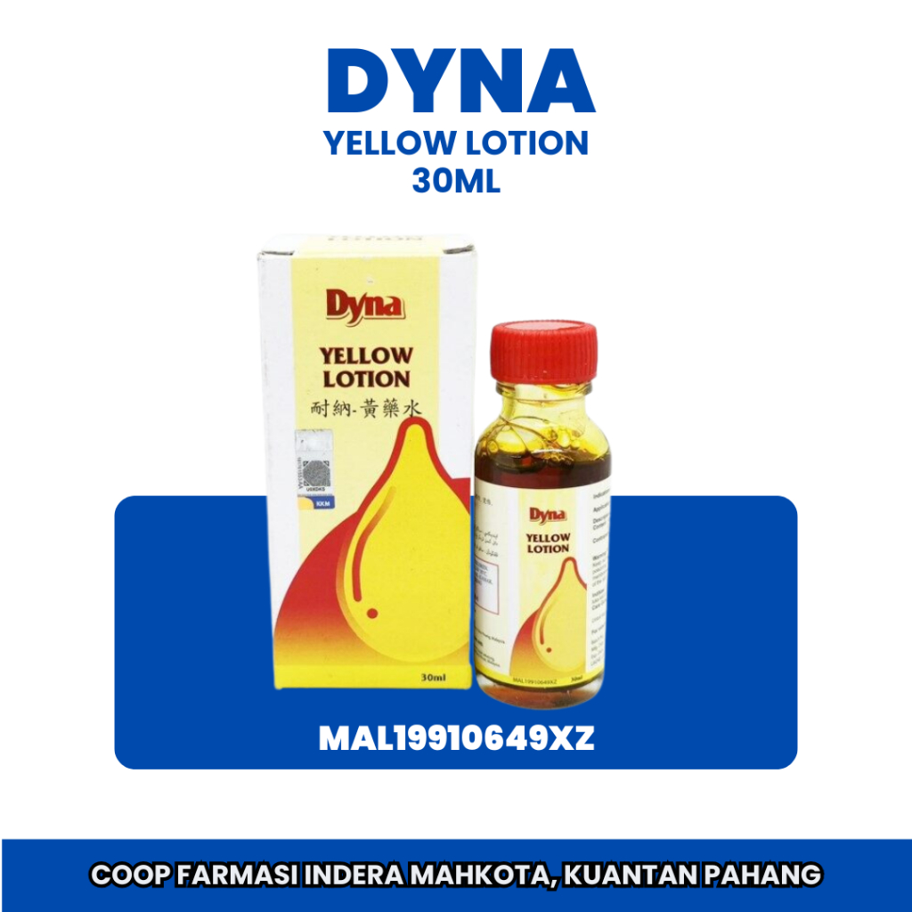 DYNA YELLOW LOTION 30ML | Shopee Malaysia