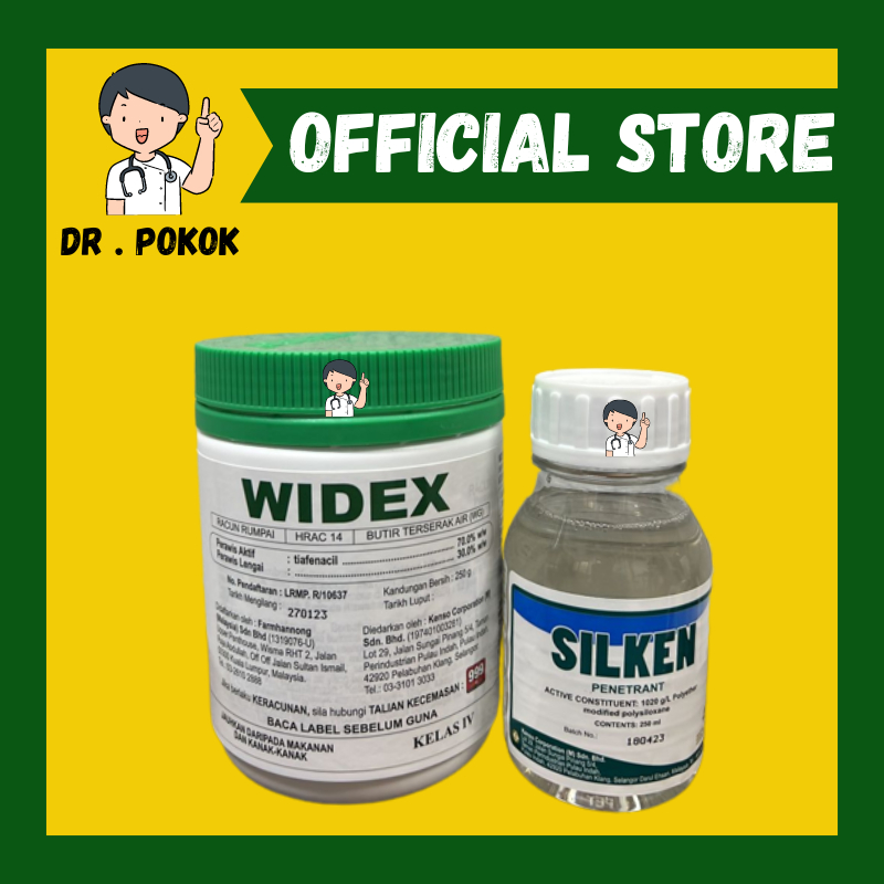 250g WIDEX KENSO sama dengan ACM Terrador Rumput Sambau Kebun sawit ...