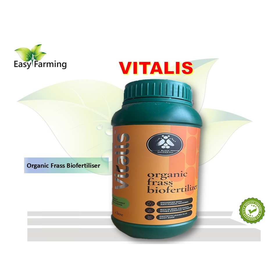VITALIS 1 Liter Baja foliar organic frass biofertilizer | Shopee Malaysia