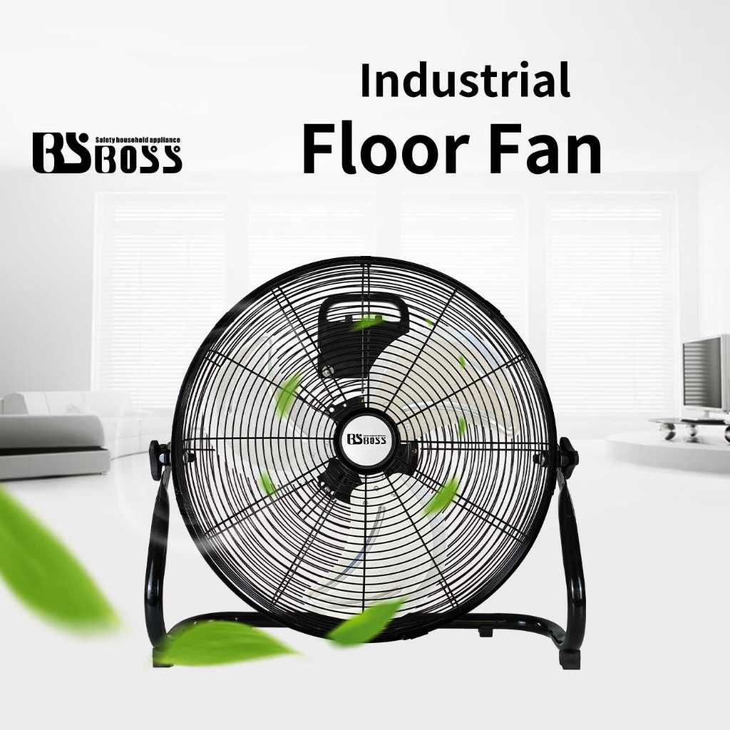 BSBOSS 12 inch - 20 inch Industrial Floor Fan Kipas Lantai , Living ...