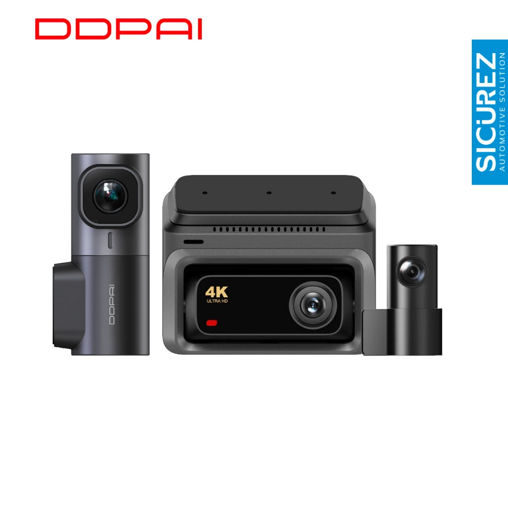 DDPAI Z60 4K 3 Channel dash cam | Shopee Malaysia