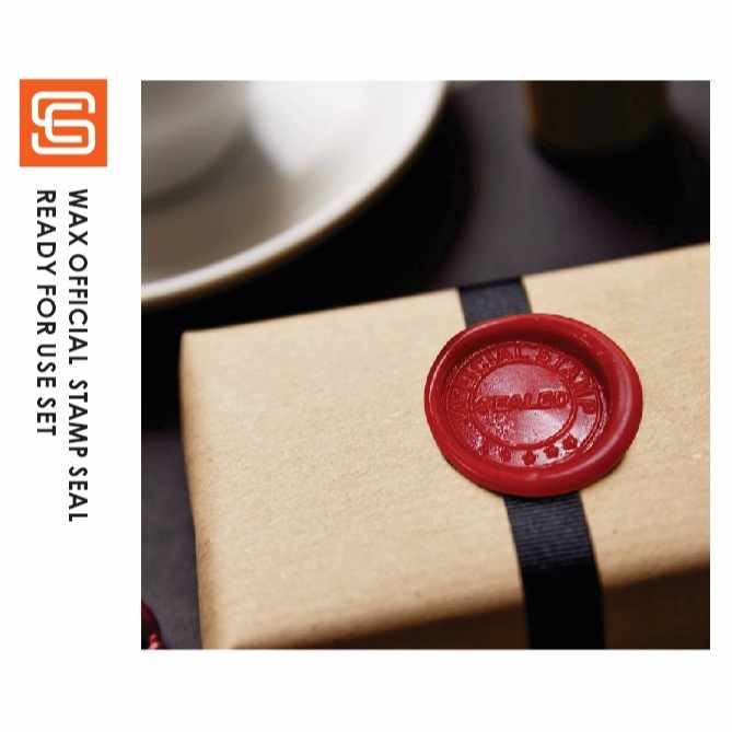 READY STOCK OFFICIAL STAMP SEALED SET | WAX SEAL | COLOP NUMBERING ...