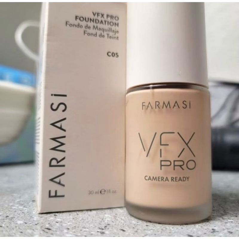 FARMASI VFX PRO CAMERA READY FOUNDATION | Shopee Malaysia
