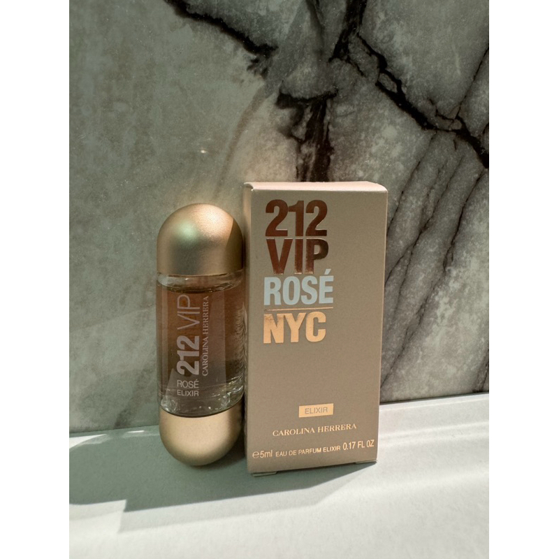100% Authentic Miniature/212 Vip Rose Elixir Edp 5ml | Shopee Malaysia