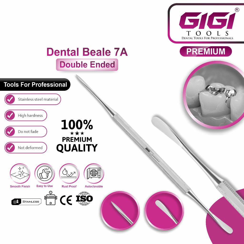 GIGI Tools Dental Wax Modeling Carver Instrument Beale 7A Stainless ...
