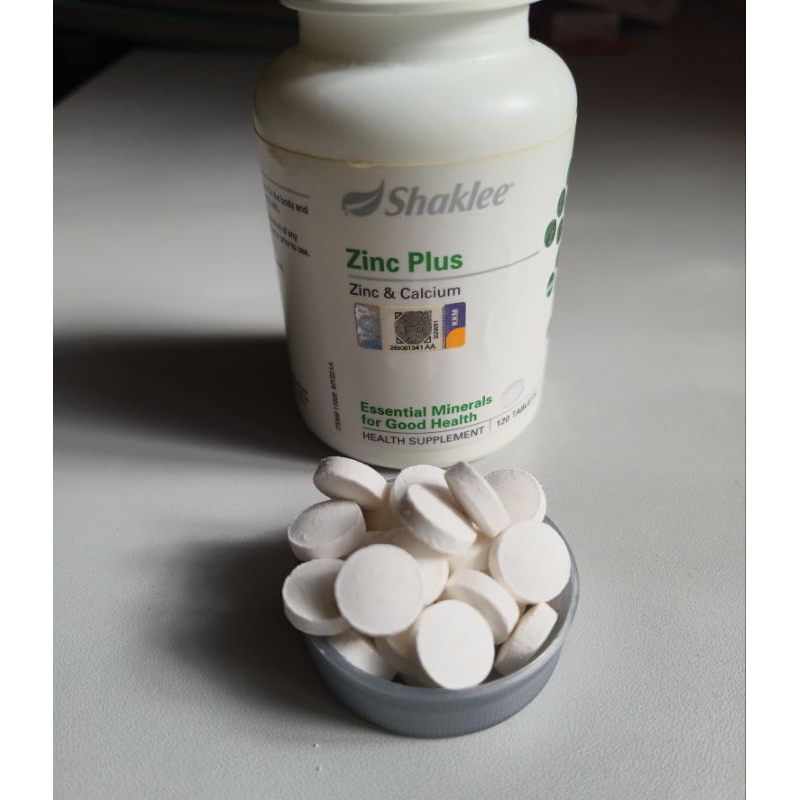 20 BIJI ZINC PLUS - MINERAL UNTUK TUBUH BADAN YANG SIHAT DAN KUAT ...