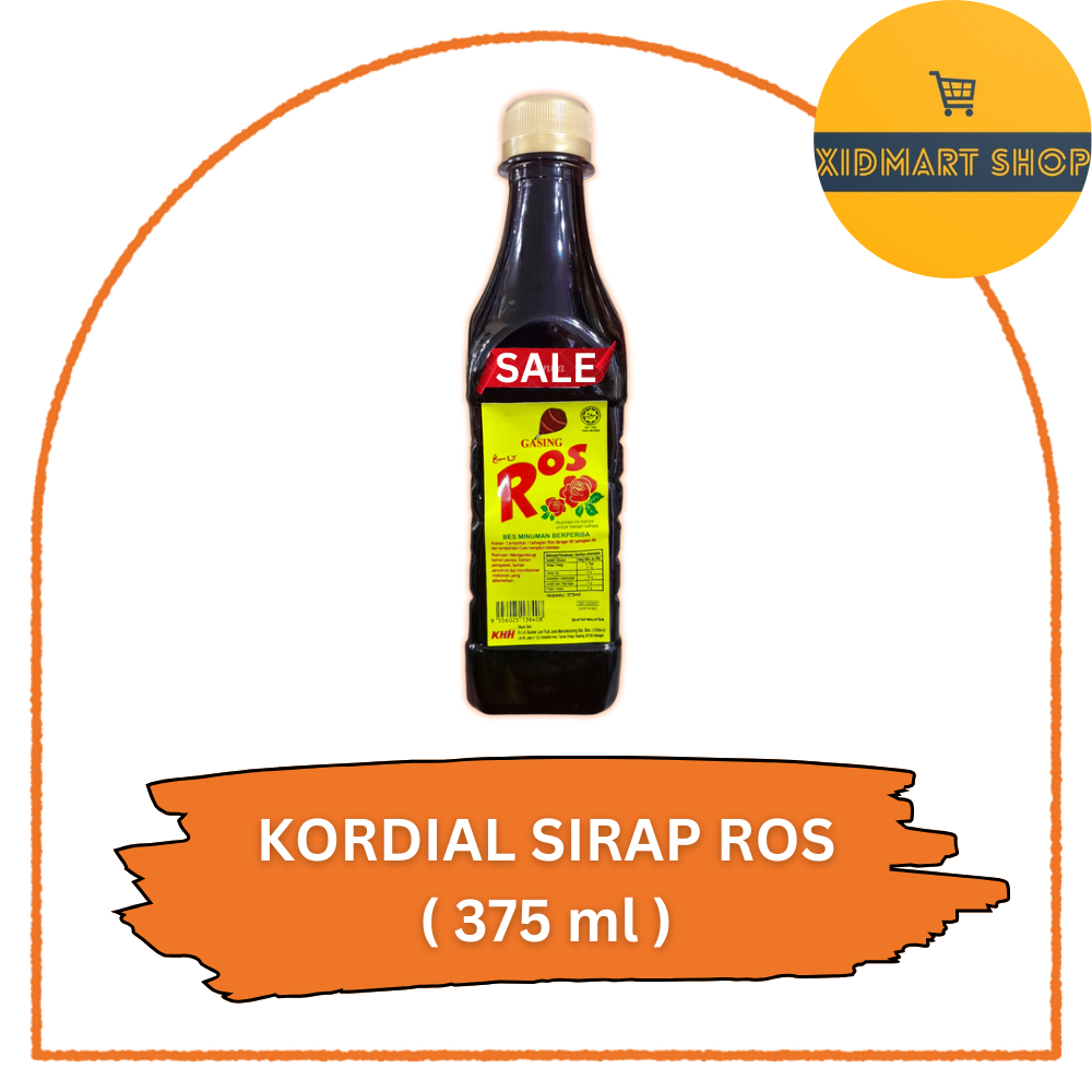 Kordial Sirap Ros / Rose Syrup Cordial (375ml) | Shopee Malaysia