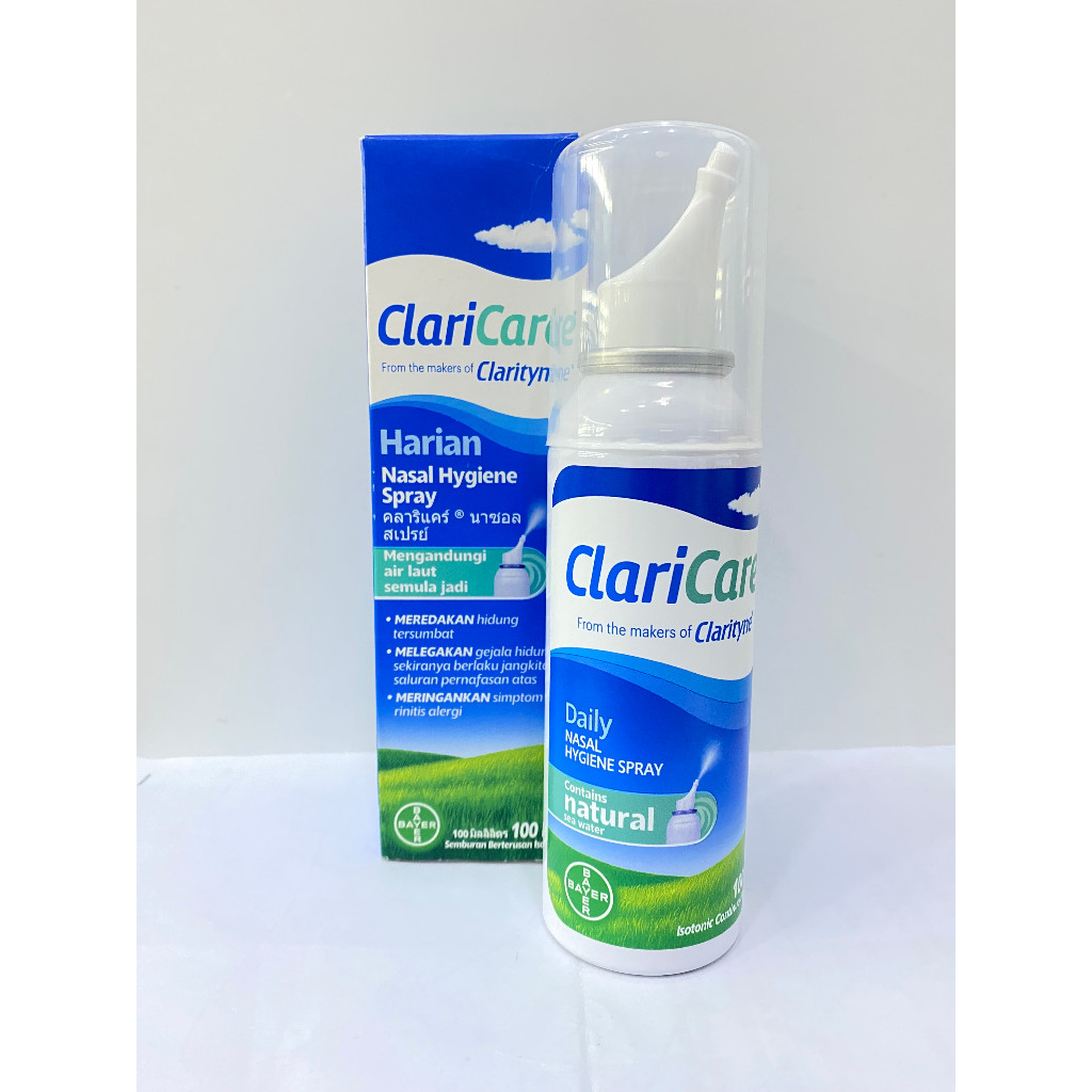 ClariCare Daily Nasal Hygiene Spray 100ml/Sterimar Alternative Normal ...