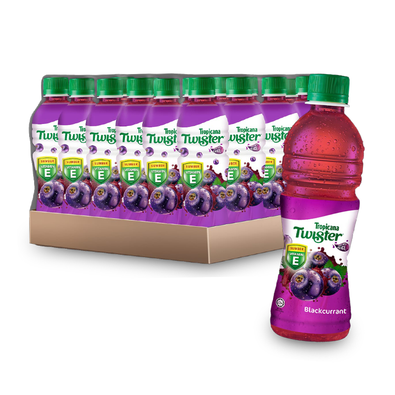 TROPICANA TWISTER BLACKCURRANT - 24 x 355ML | Shopee Malaysia