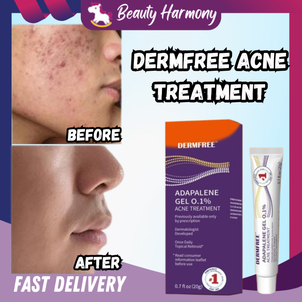 DERMFREE REPAIR RESURFACING SCAR GEL Acne Scars Treatment Scar Removal ...