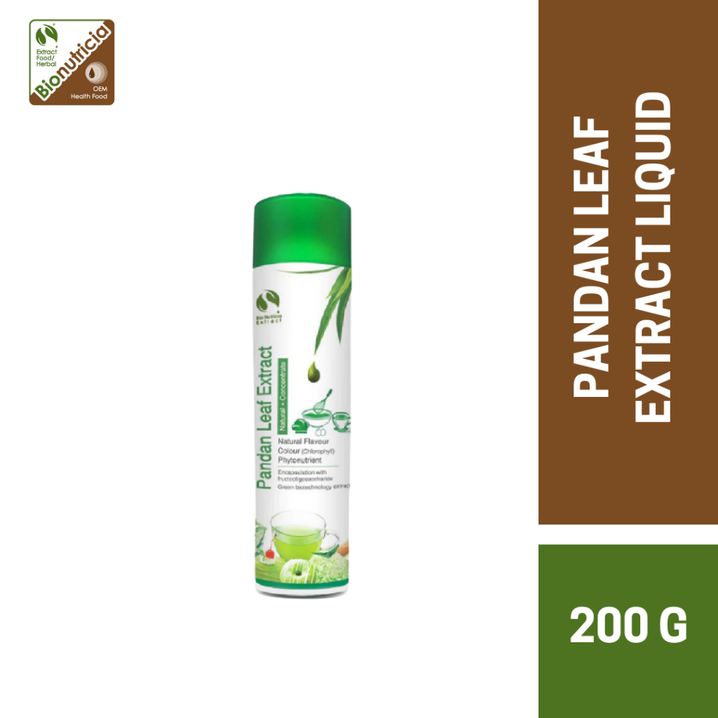Pandan Leaf Extract Liquid (200g) Bakery & Beverage Natural Food Colour ...
