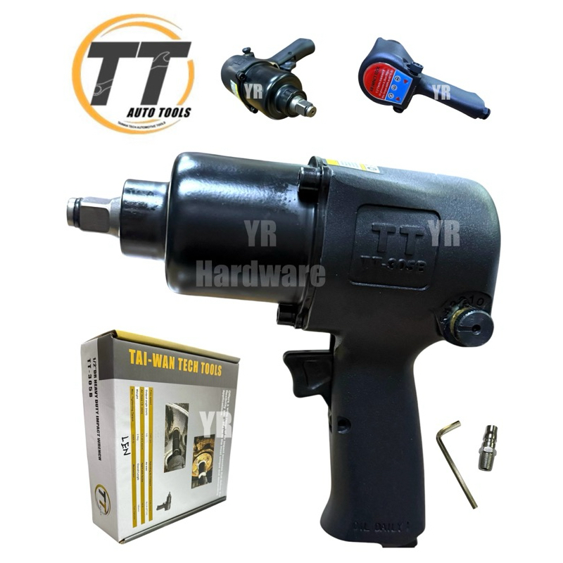TUTA 1/2" TT-305B AIR IMPACT WRENCH 1/2” TWIN HAMMER Max Torque:660N.m(487ft-lb) | Shopee Malaysia