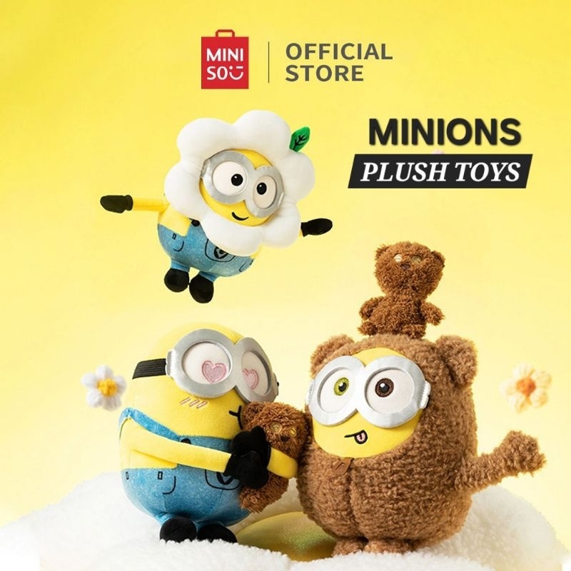 💯🇲🇾 𝙂𝙀𝙉𝙐𝙄𝙉𝙀 𝙈𝙄𝙉𝙄𝙎𝙊 𝙓 𝙈𝙄𝙉𝙄𝙊𝙉𝙎 | DAISY MINIONS PLUSH TOYS STUFFED SOFT ...