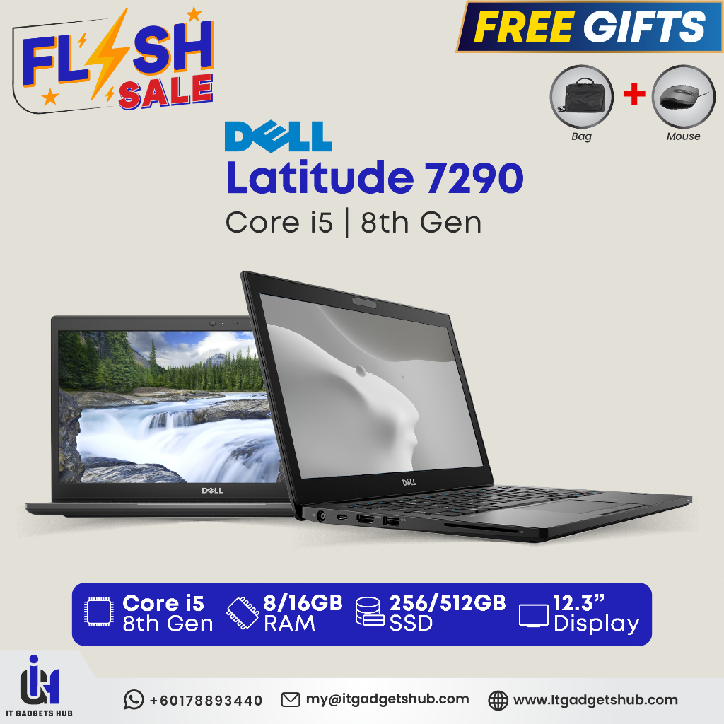 Professional Series Laptops | Dell 7290 7390 / 7390 2in1 | Intel Core ...