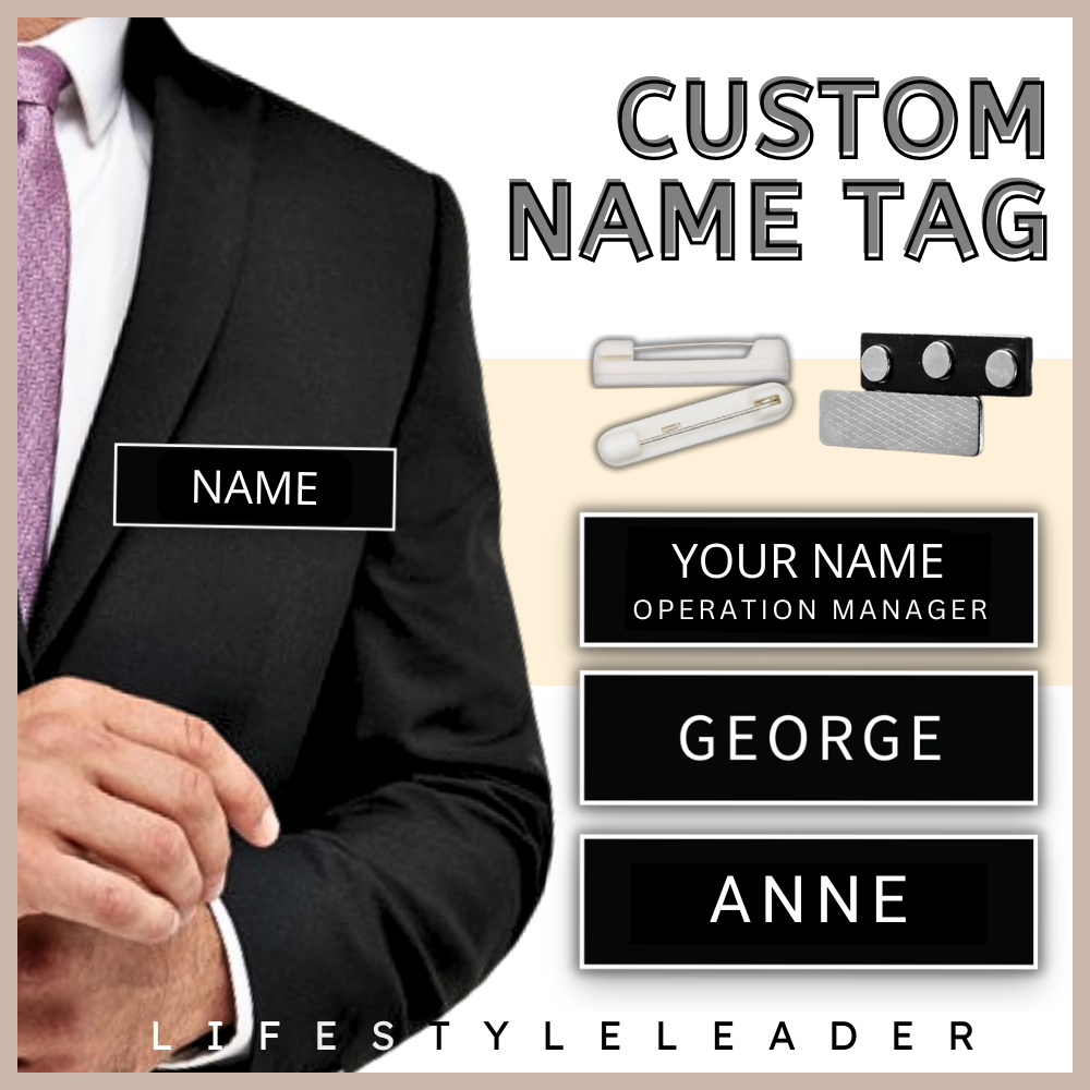 Formal Name Tag Pin Cikgu/Pekerja Pejabat/Murid Standard/Epoxy Logo ...