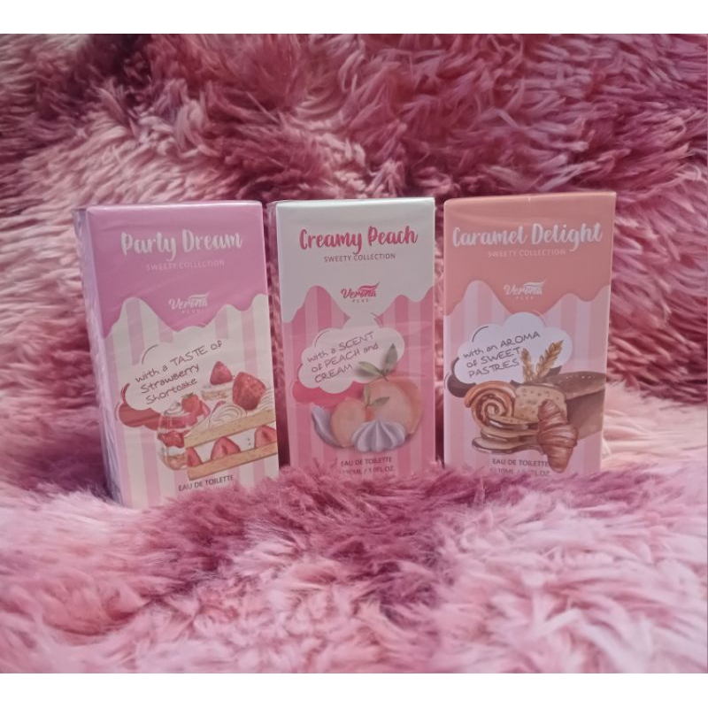 VERONA plus perfume strawberry shortcake/peach and cream/sweet pastries ...