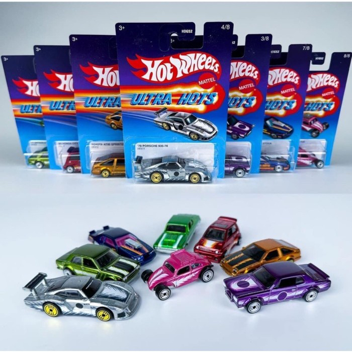 Hot Wheels Ultra Hots Full Set 8 Pcs | Shopee Malaysia