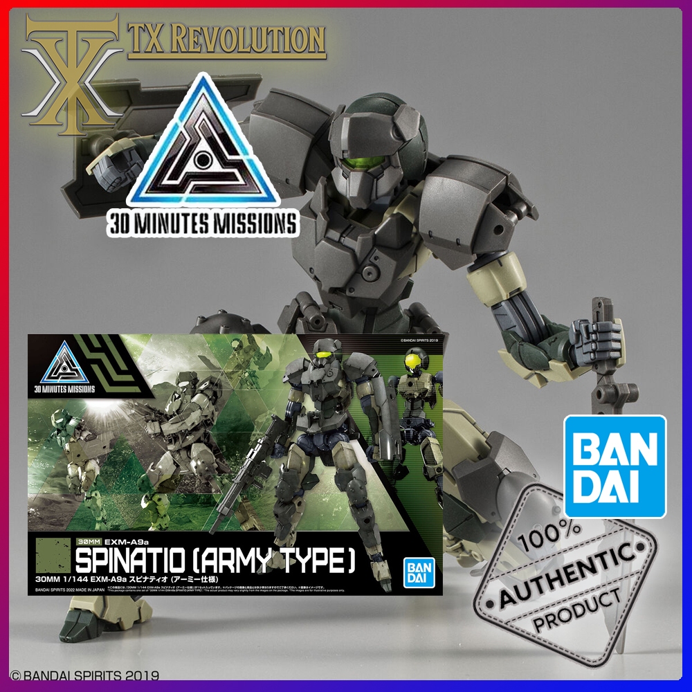 1/144 30MM EXM-A9a Spinatio Army type 30 minutes mission | Shopee Malaysia