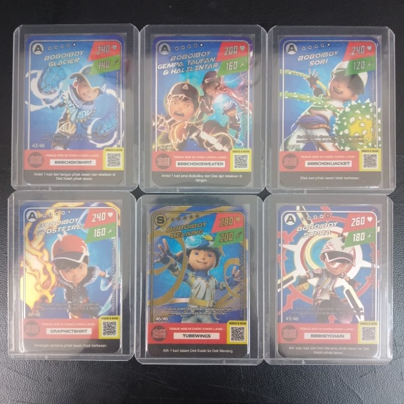 Set A & S card MGC x Choki Choki (41 - 46) | Shopee Malaysia