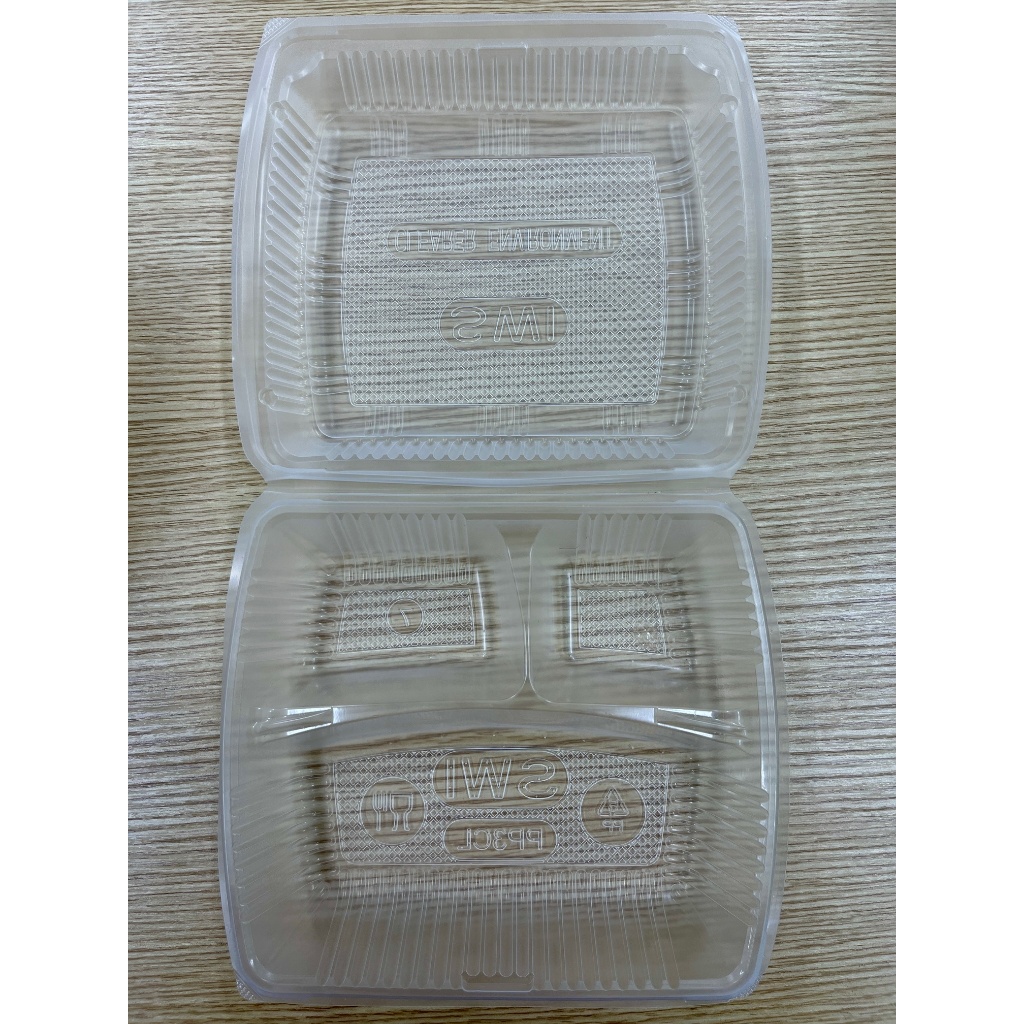 PP LUNCH BOX / 3 COMPARTMENTS / TAKE AWAY | Shopee Malaysia