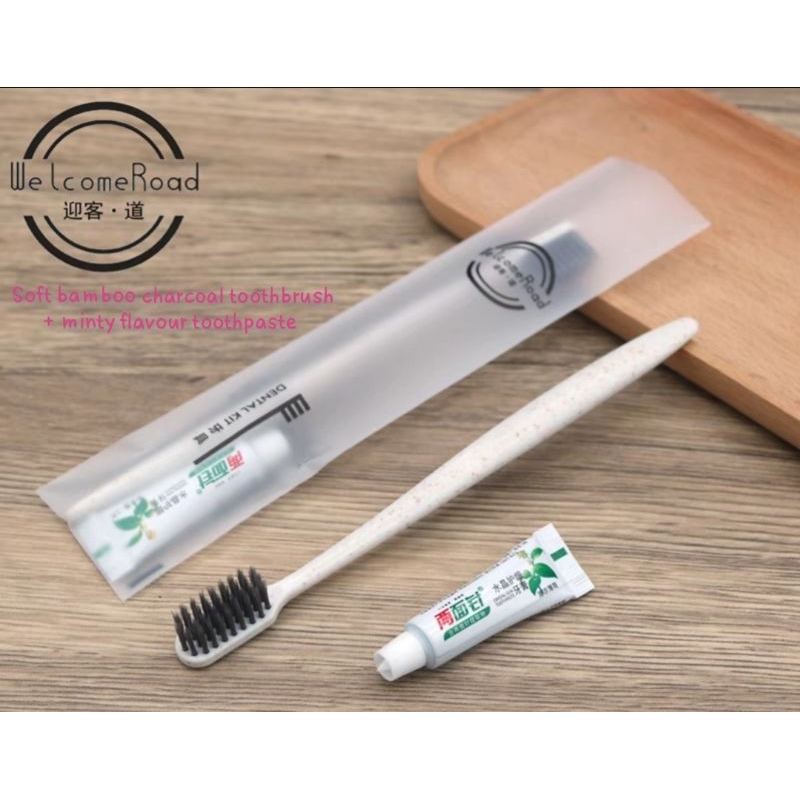 Disposable Dental kit Toothbrush and Toothpaste for Hotel, Camping ...