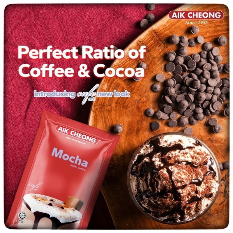 AIK CHEONG Mocha Drink (25g x 1 Sachet) | Shopee Malaysia