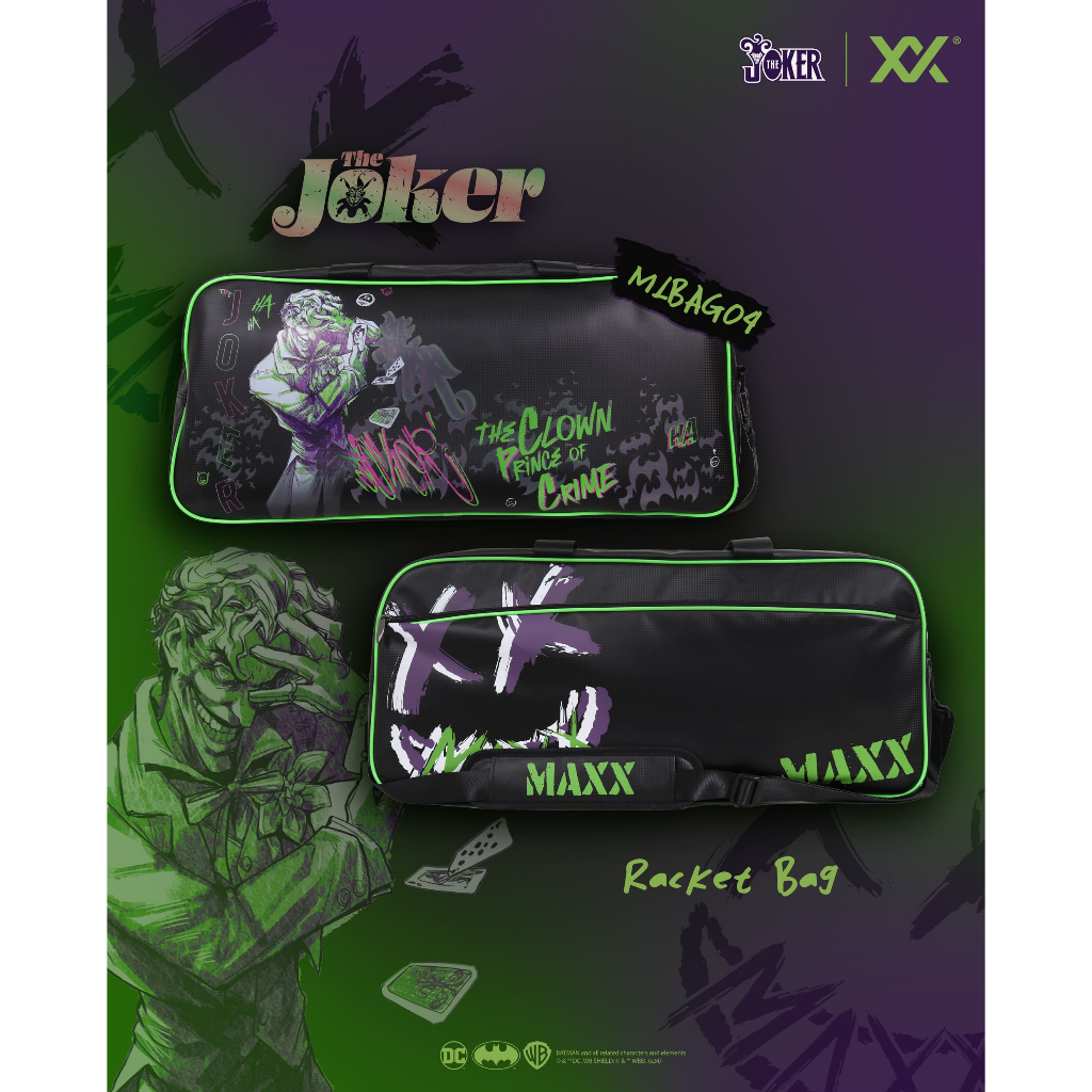 Maxx The Joker Series Badminton Racket Bag MLBAG04 (100% Original ...