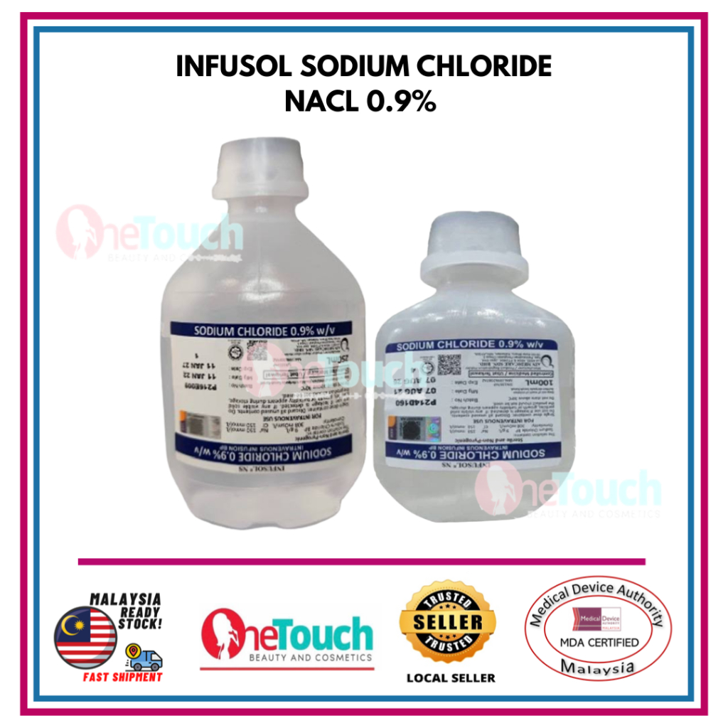 INFUSOL SODIUM CHLORIDE NACL 0.9% | Shopee Malaysia