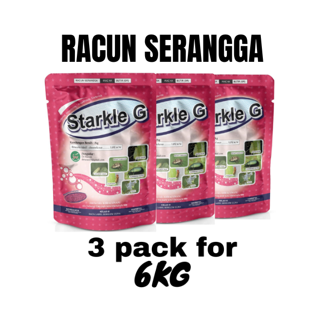 Starkle G 6公斤 新烟碱植物杀虫剂 （能有效驱赶害虫） | Shopee Malaysia