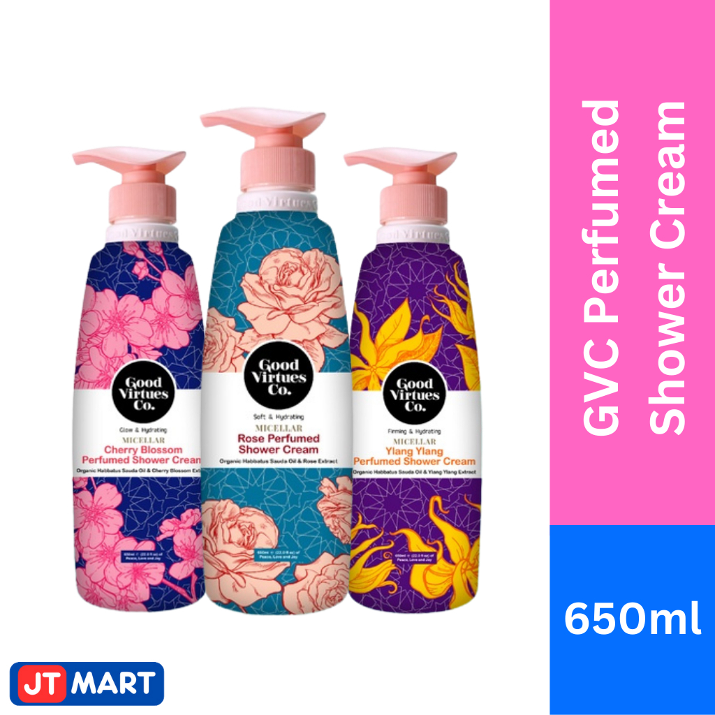 GVC Good Virtues Co. Perfumed Shower Cream (650ml) | Shopee Malaysia
