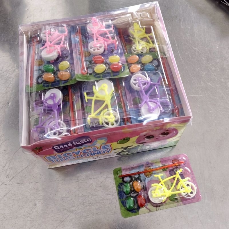 Bicycle Toys + Jelly Bean Candy 30pcs | Shopee Malaysia