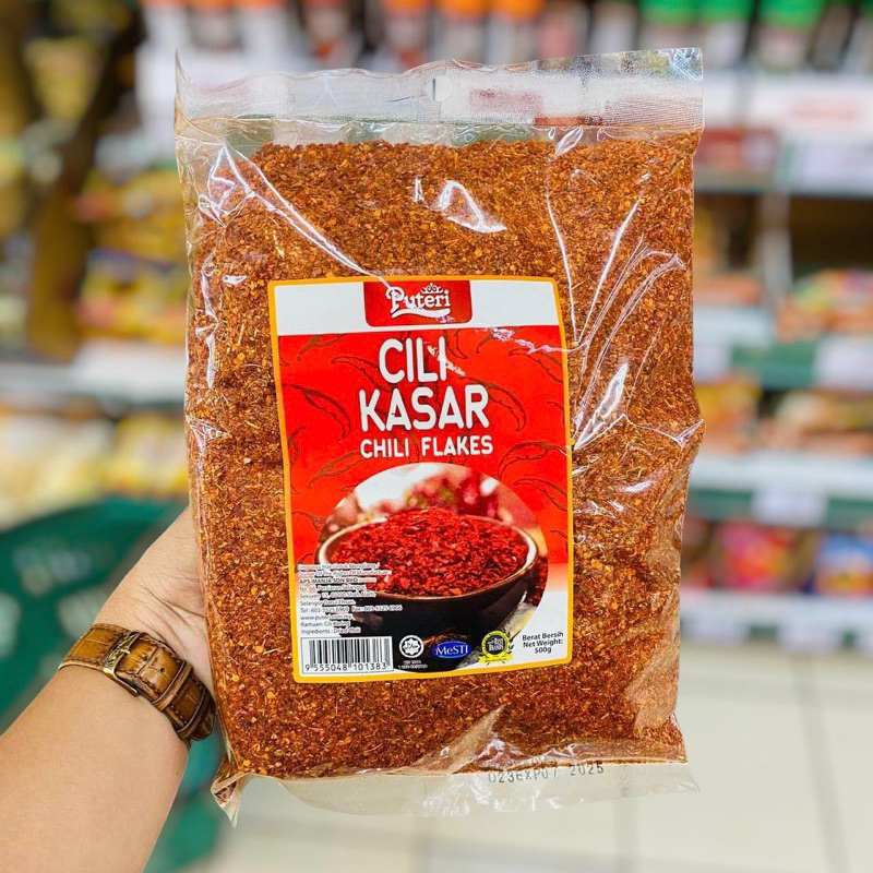 Cili Kasar Puteri Chili Flakes 500g | Shopee Malaysia