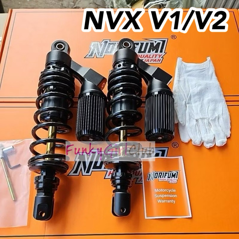 PS SERIES NVX V1 V2 AEROX 305MM AEROX 155 NORIFUMI MONOSHOCK ABSORBER ...