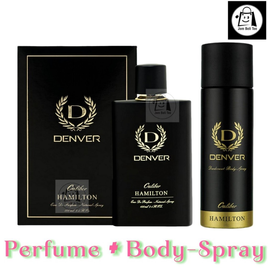 [Men Combo] Denver Hamilton CALIBER Eau De Perfume + Body Spray ...