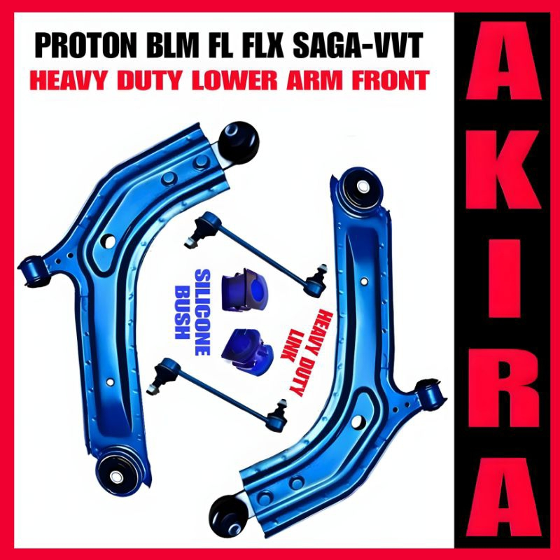 EL HEAVY DUTY LOWER ARM FRONT PROTON SAGA BLM / FLX / FL / SAGA VVT ...