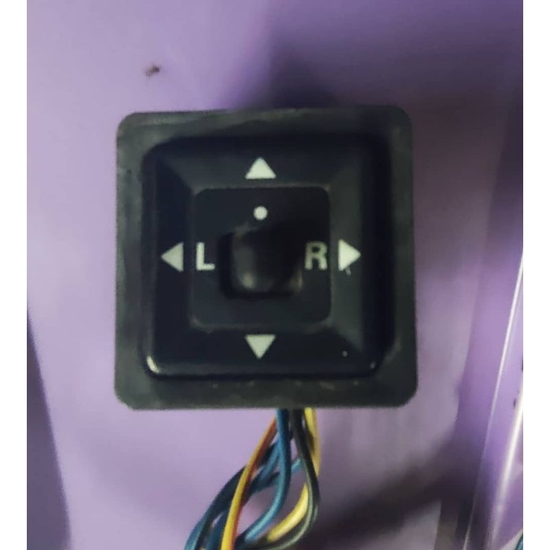 Original Side mirror switch saga lama / iswara lmss iswara lmst saga ...