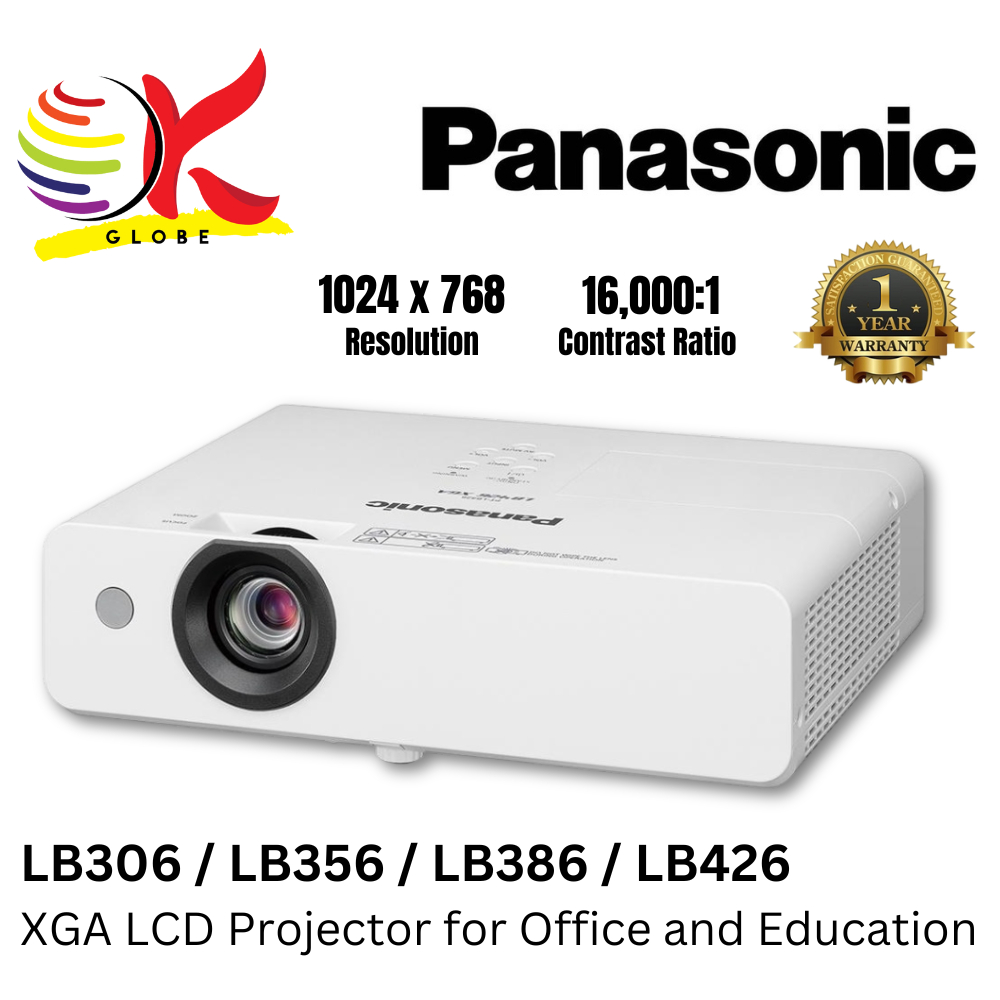 PANASONIC LB306 3,100 LUMENS / LB356 3,300 LUMENS / LB386 3,800 LUMENS / LB426 4,100 LUMENS LCD ...