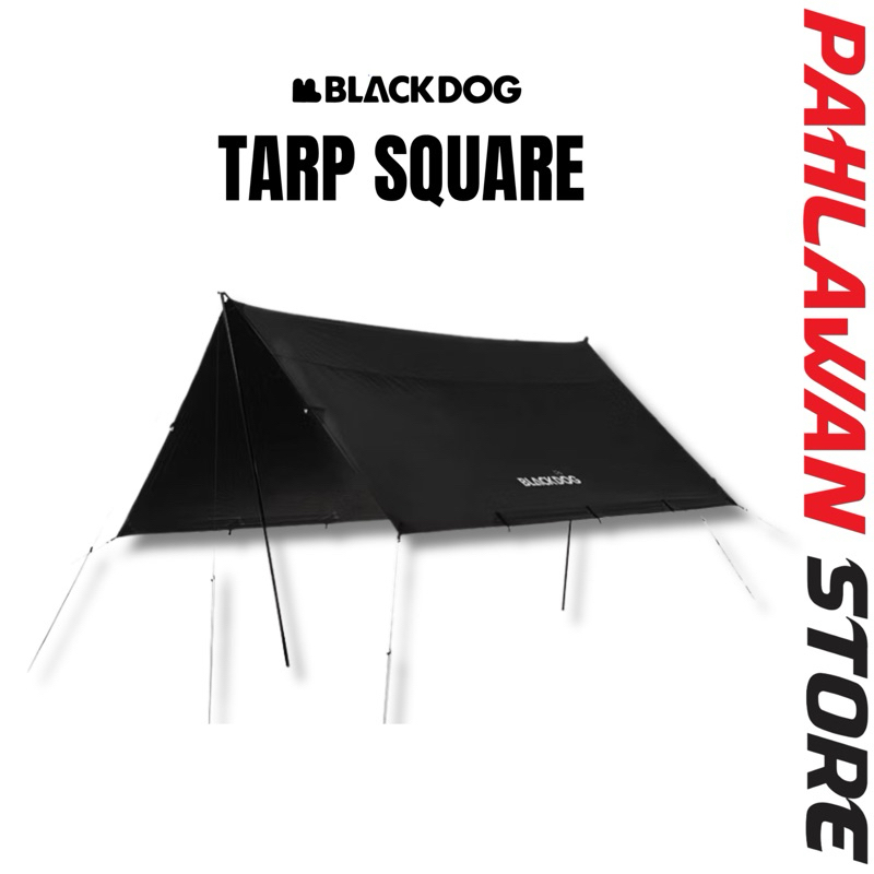 Blackdog Flysheet Multi-Purpose Tarp Square 4X4m Canopy BD-TM006 ...