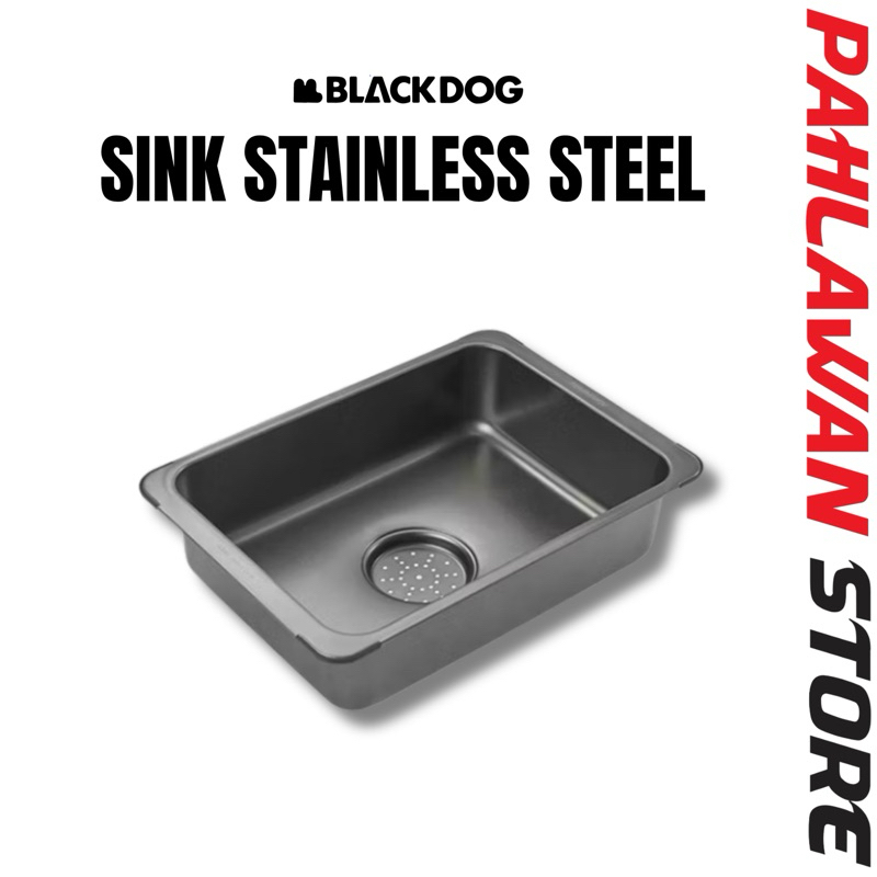 Blackdog IGT Sink Stainless Steel Basin Portable Outdoor Camping Picnic ...