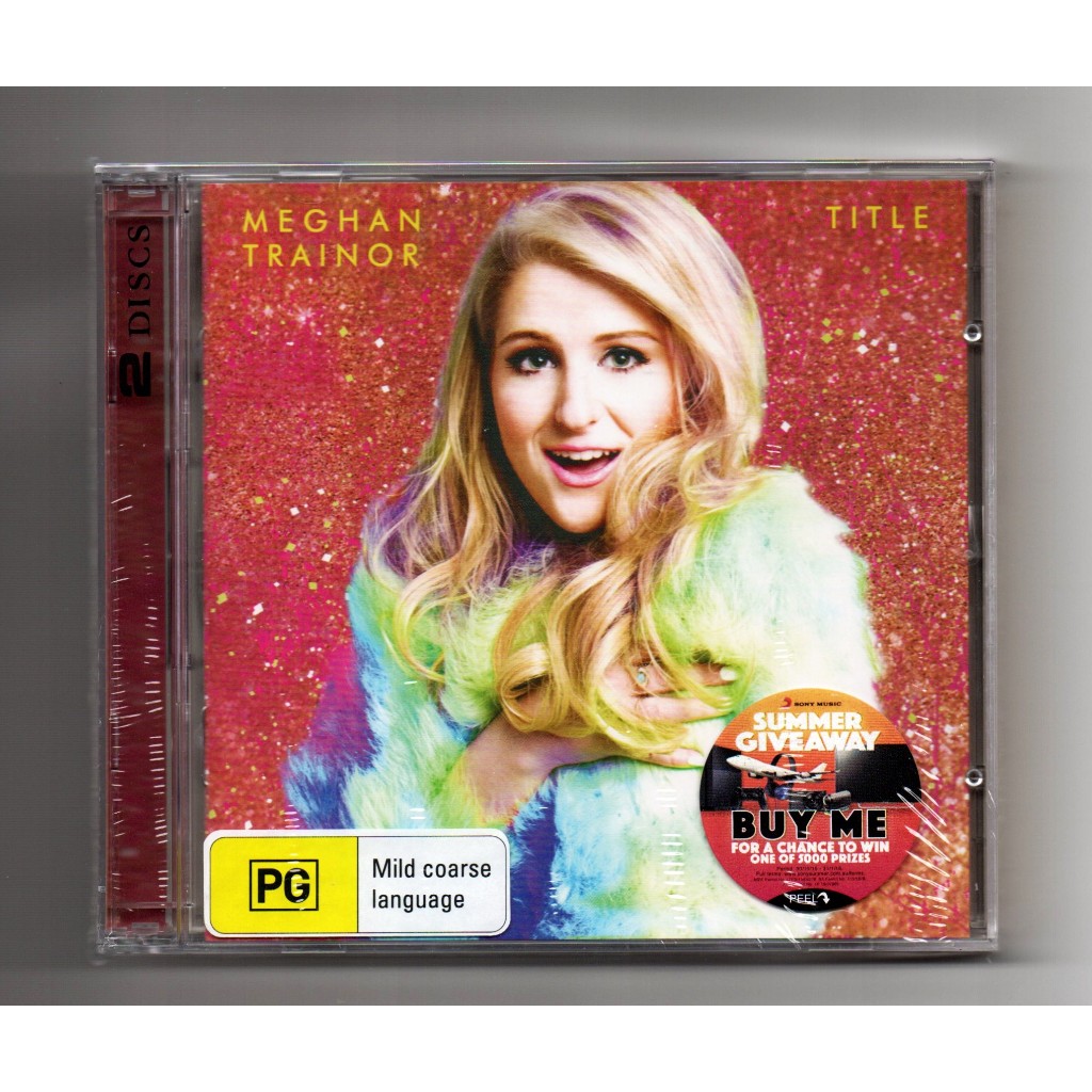 MEGHAN TRAINOR - TITLE ( CD + DVD ) | Shopee Malaysia
