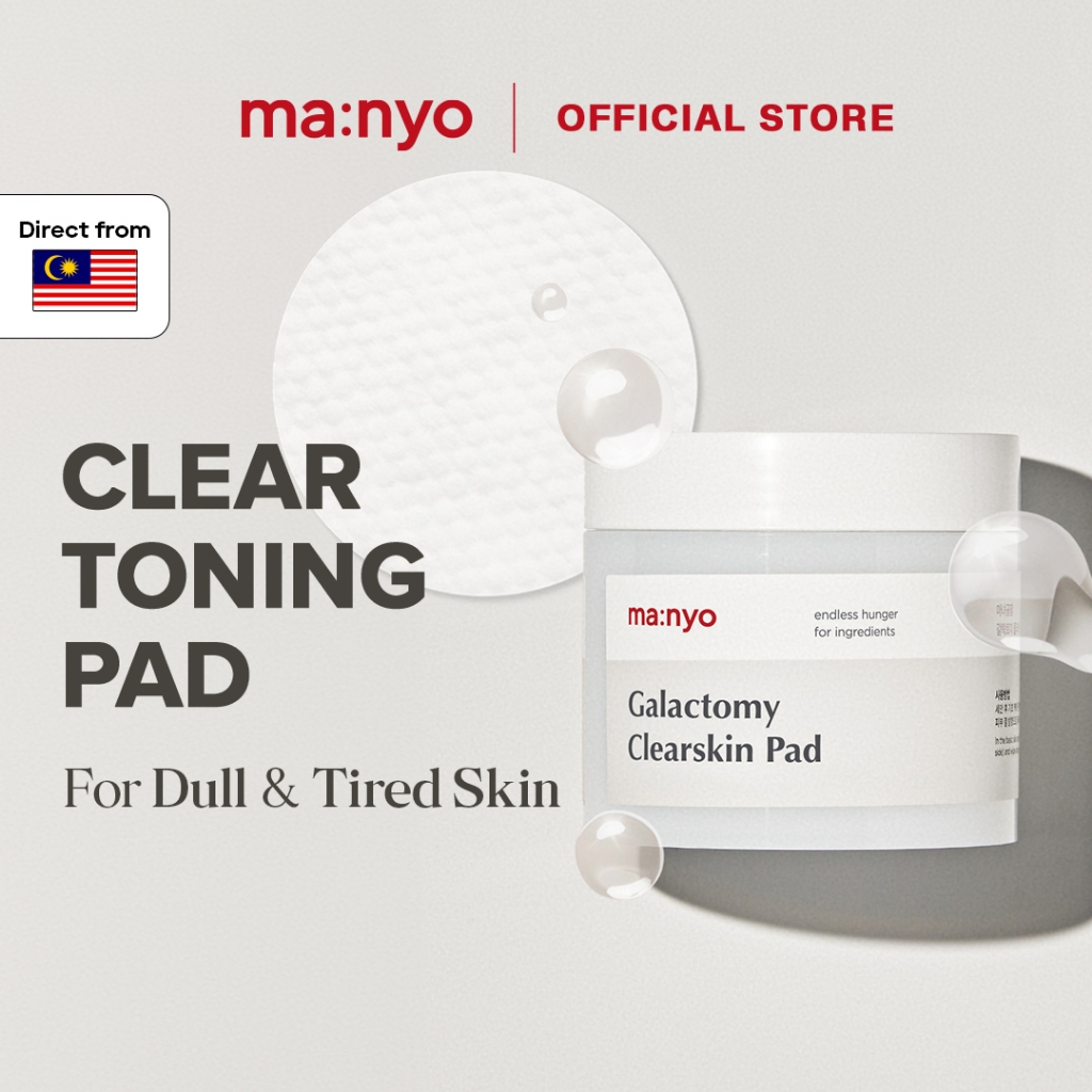 MANYO Galactomy Clearskin Toner Pad (60pads) | Shopee Malaysia