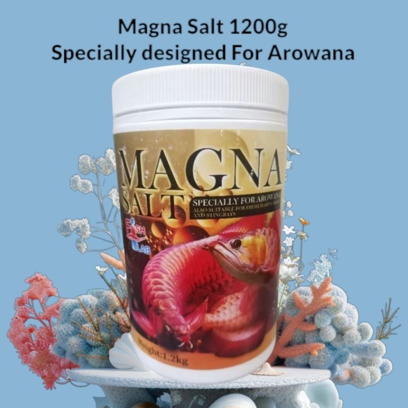 Magna Salt For Arowana 1200g ( Fish Lab) | Shopee Malaysia
