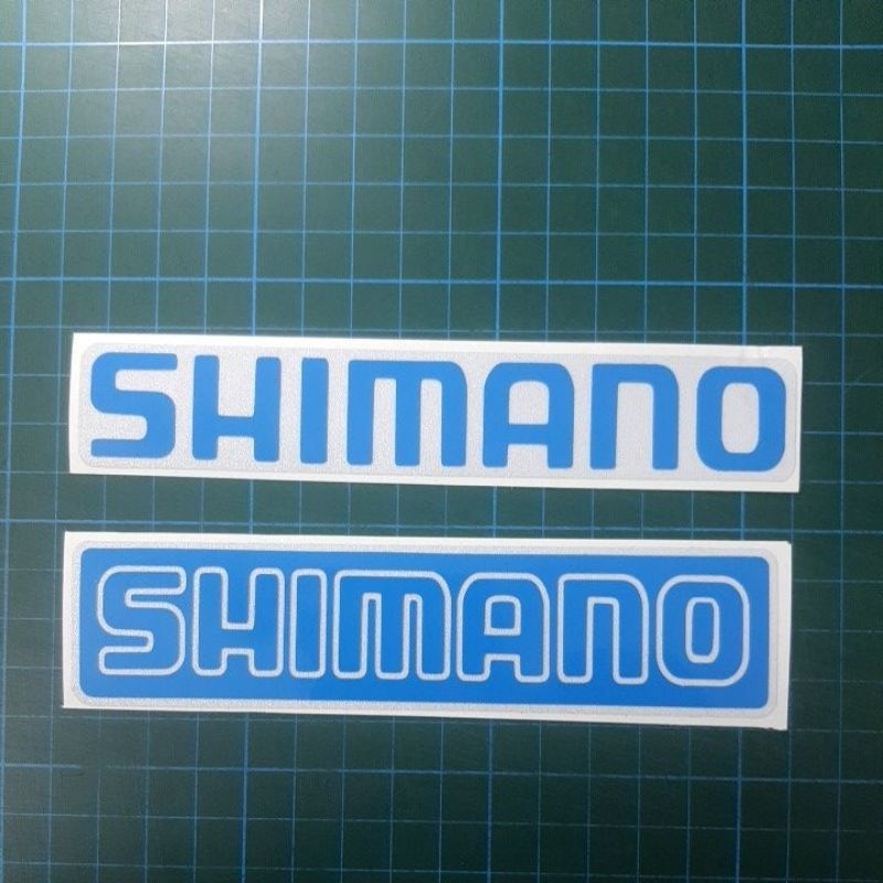 sticker shimano pantulan cahaya (kotak pancing dan lain-lain) | Shopee ...