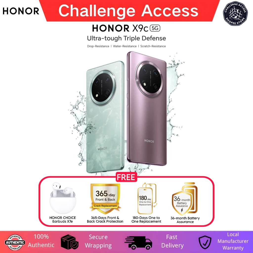 HONOR X9c 5G 24(12+12)GB+256/512GB Drop Resistance | Water Resistance ...