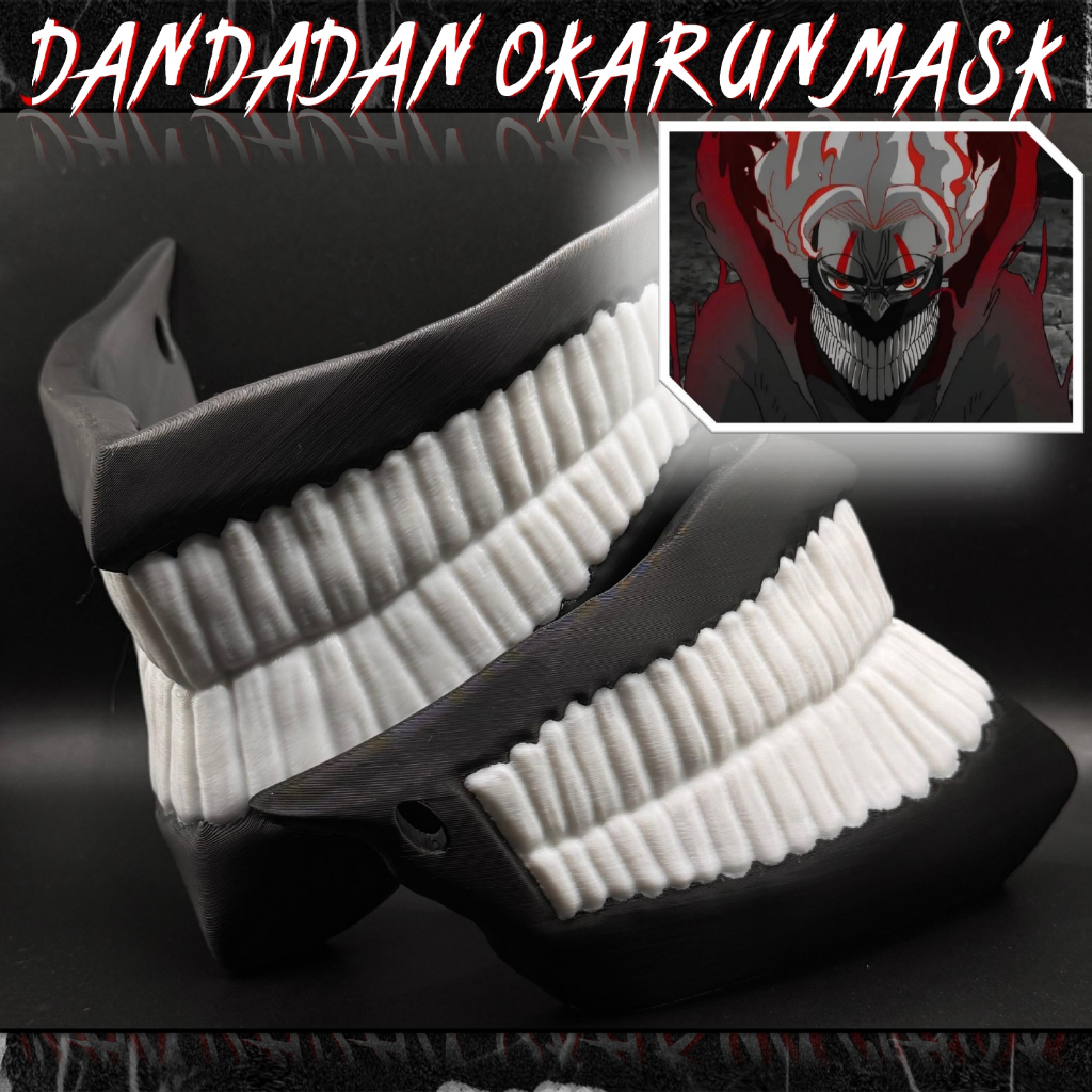 Dandadan Okarun Mask - DanDaDan Cosplay Costume Props | Shopee Malaysia